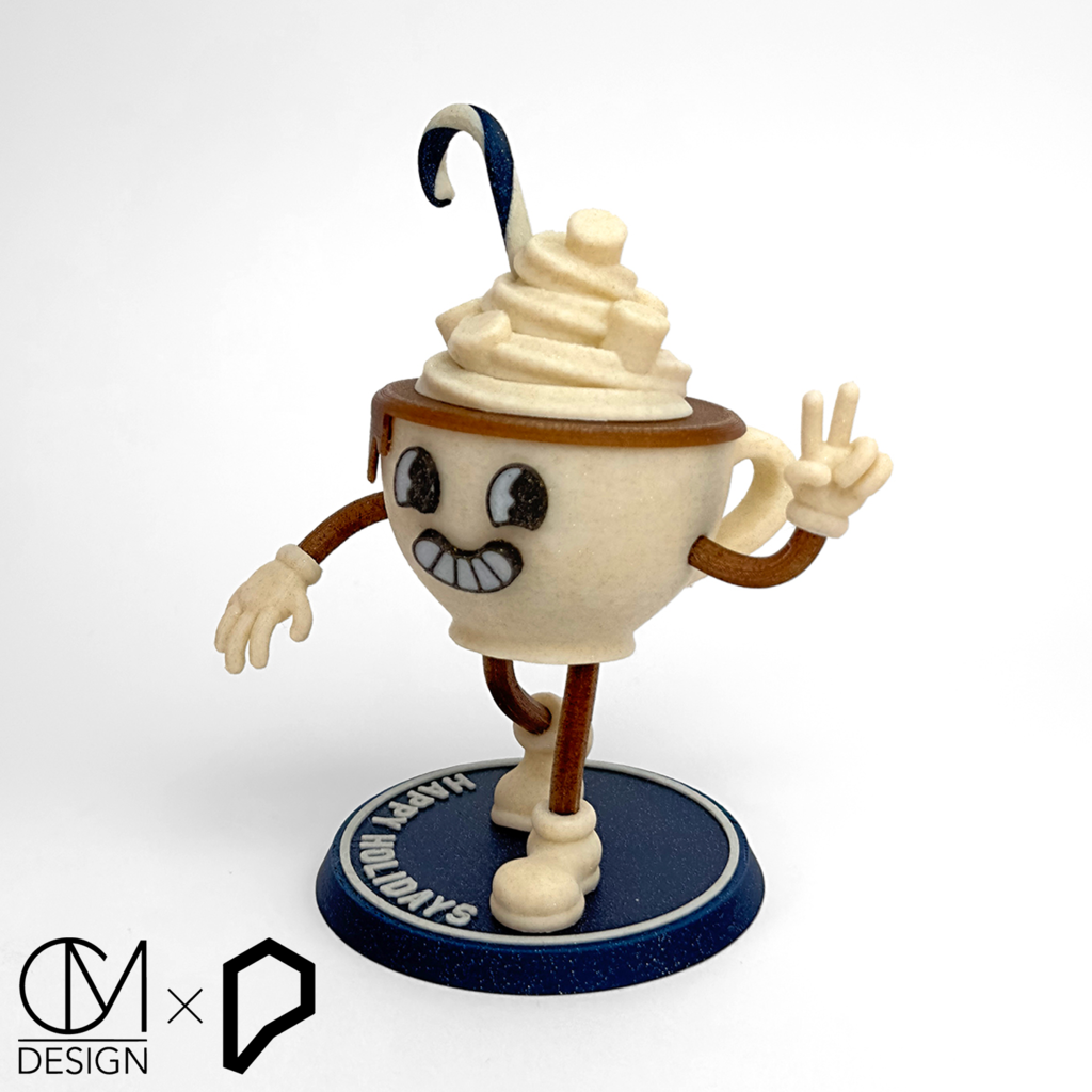 Free STL file Retro Hot Cocoa Character 🥵・3D printing model to download ...