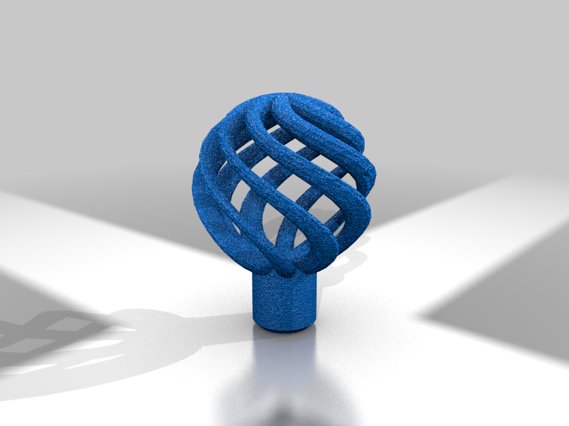 Free 3D file Twisted cage staff topper 🧑‍🦯・3D printable model to ...