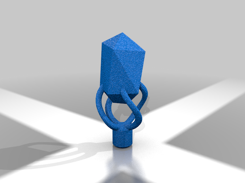 Free 3D file Staff topper Crystal 🔮・3D printer design to download・Cults