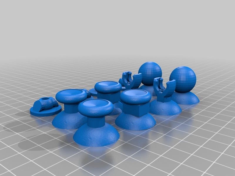 Free 3D file Xbox thumbsticks pt 2・Object to download and to 3D print・Cults
