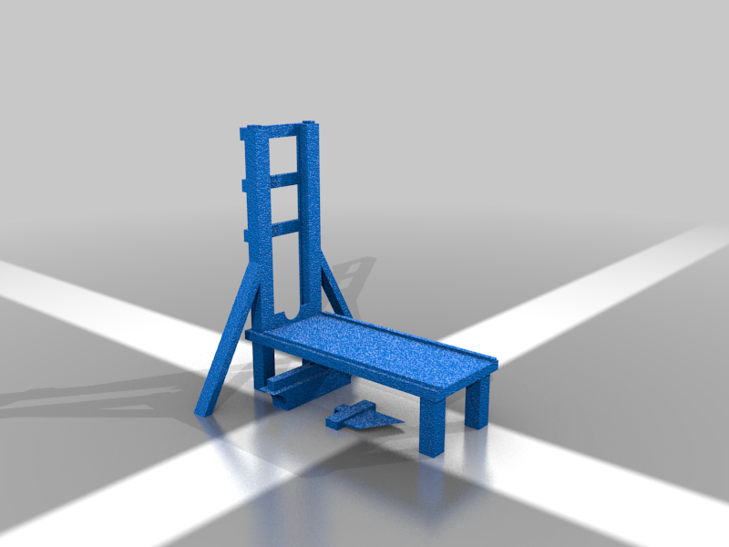 Free 3D file guillotine・3D printing template to download・Cults
