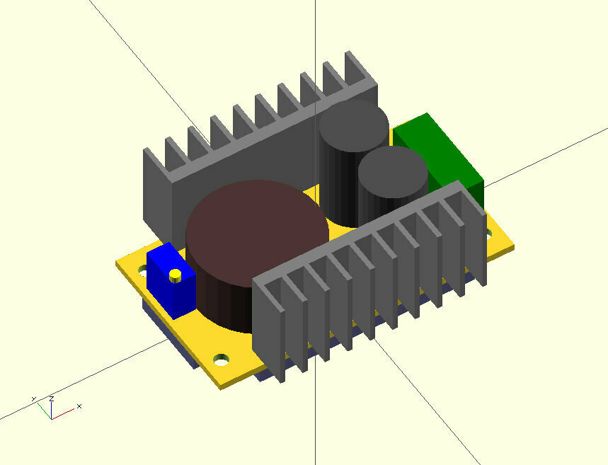 Free 3D file Case for DC-Boost 12V-24V PCB・3D printable model to ...