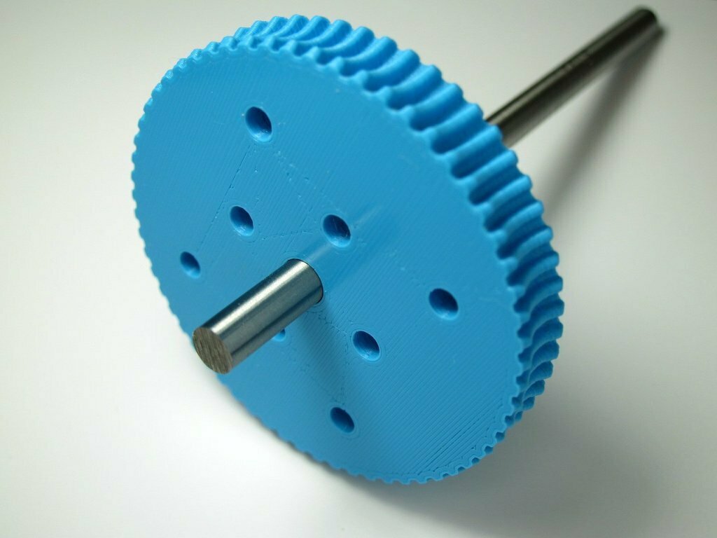 Free 3D file 60-tooth worm gear・3D printer design to download・Cults