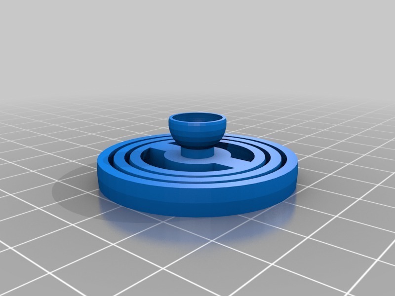 Free 3D file Gimble with 9.5 mm ball・3D printing idea to download・Cults