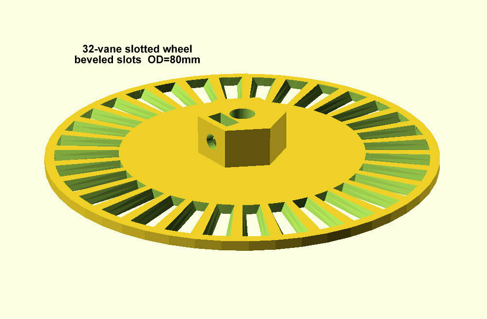 Free 3D file slotted wheel・Object to download and to 3D print・Cults