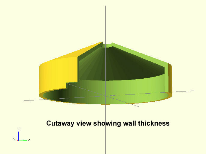 Free 3D file End Cap for 2-inch pipe・3D printing model to download・Cults