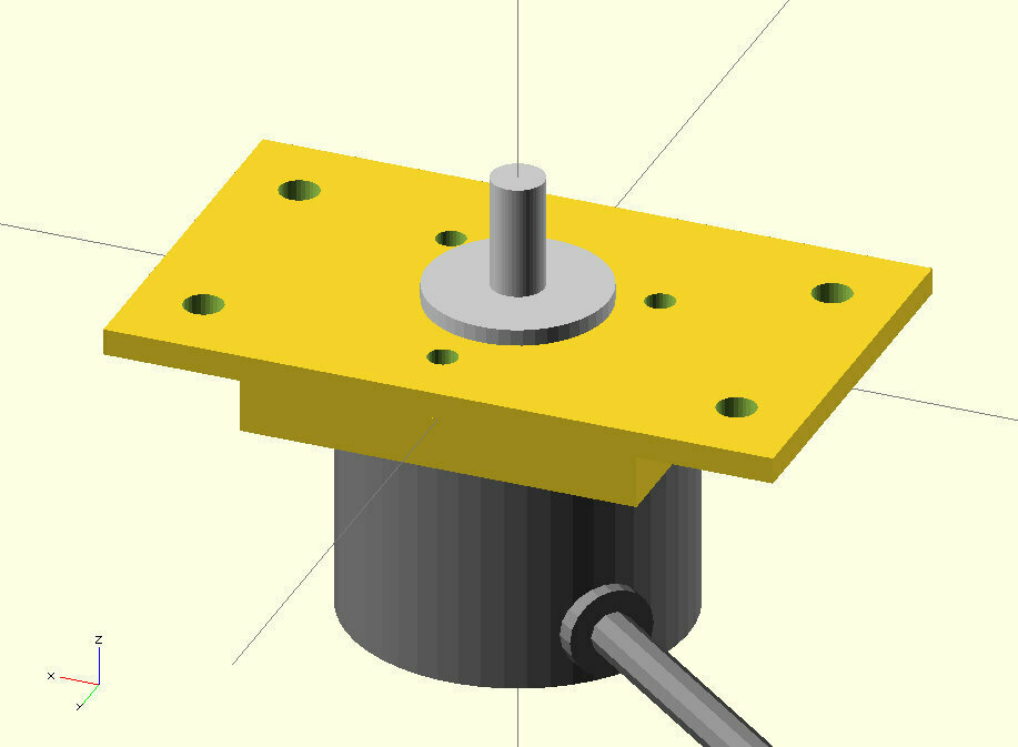 Free 3D file Bracket for Rotary Encoder・3D printer design to download・Cults