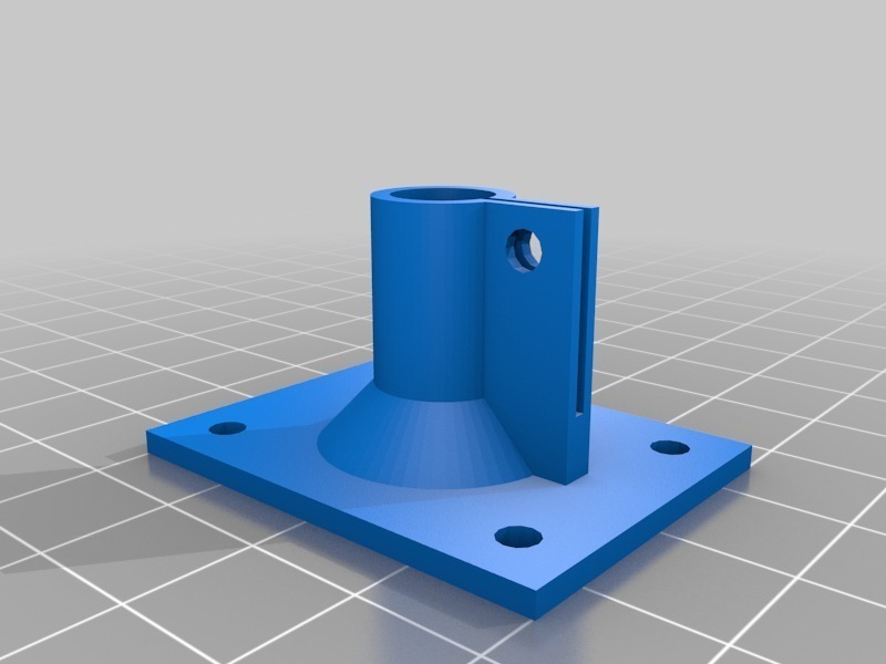 Free 3D file 8mm shaft end bracket 🔚・3D print object to download・Cults