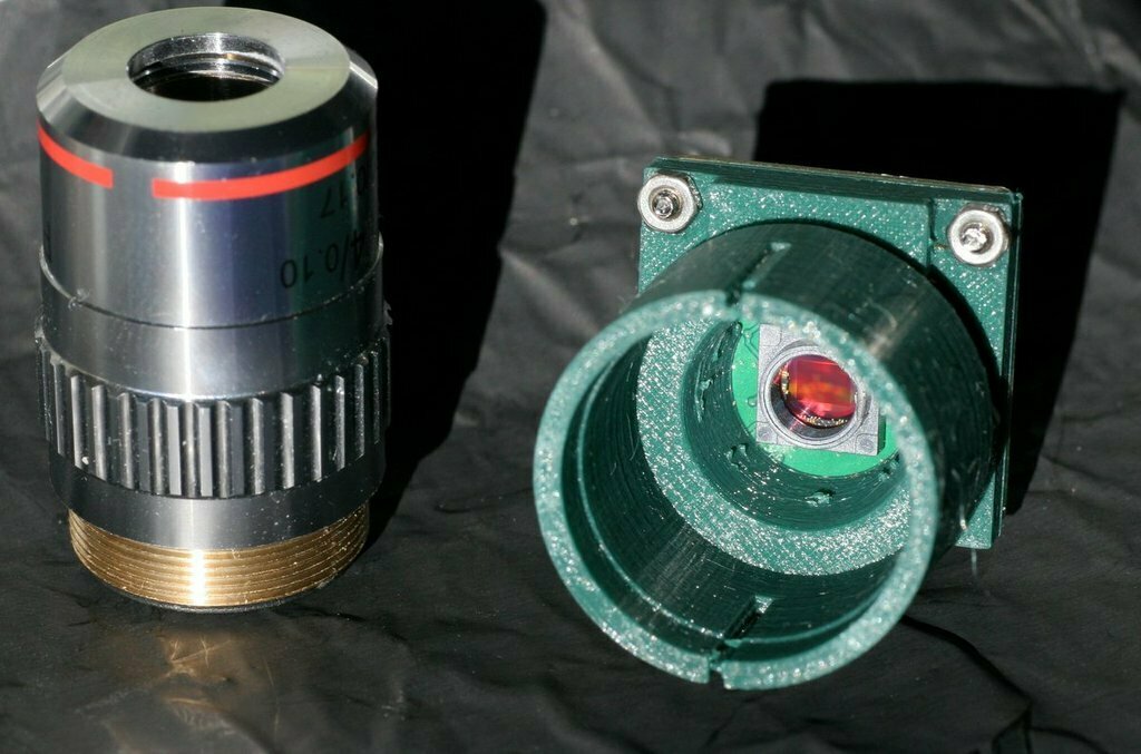 Free 3D file Raspberry Pi Camera Objective Lens Adaptor・3D printing ...