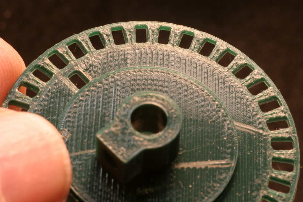 Free 3D file 32-slot encoder wheel・3D printing idea to download・Cults