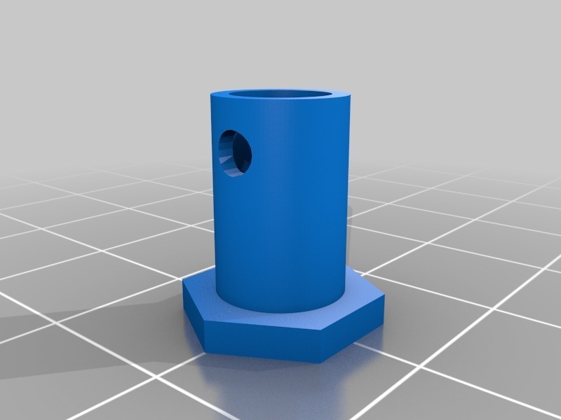 Free 3D file Shaft adapter 6mm to 8mm・3D print model to download・Cults