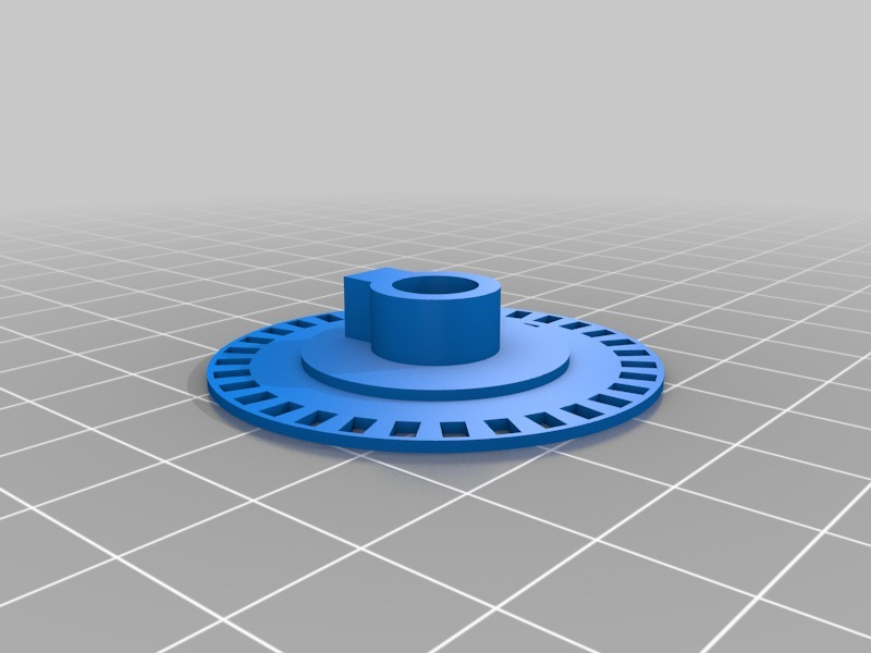 Free 3D file 32-slot encoder wheel・3D printing idea to download・Cults