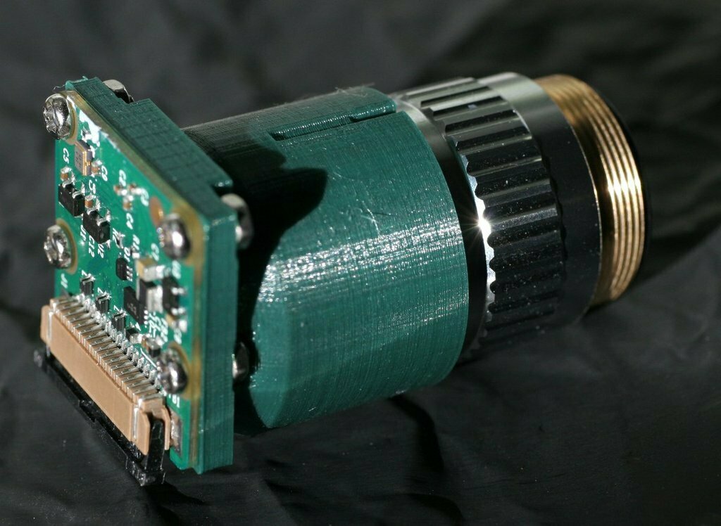 Free 3D file Raspberry Pi Camera Objective Lens Adaptor・3D printing ...