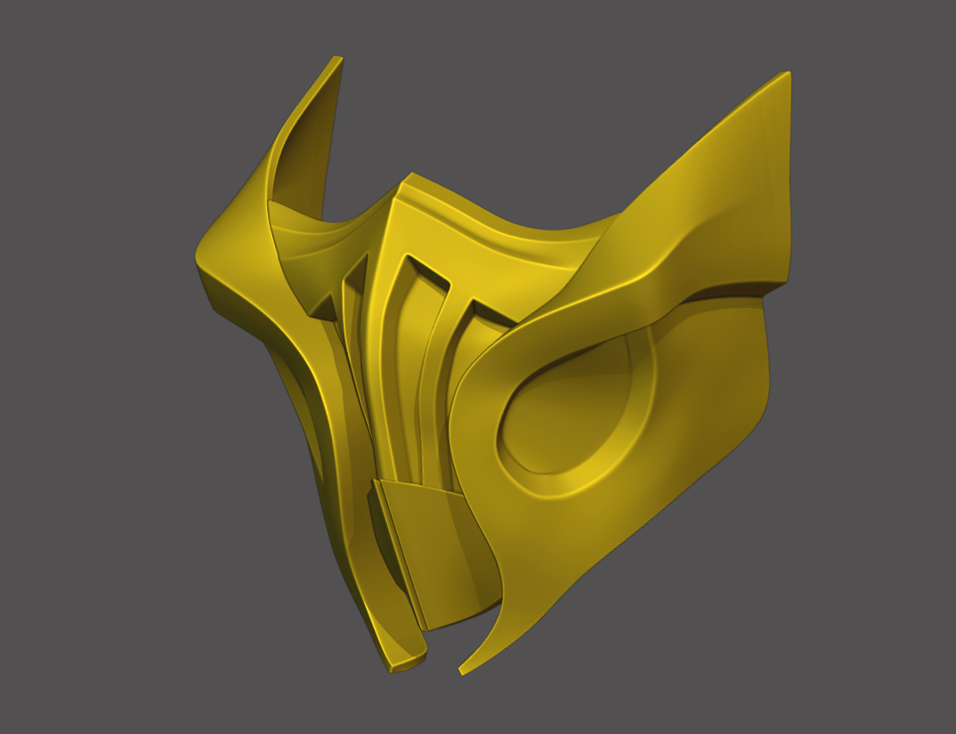 STL file Inspired by Scorpion Mask・Template to download and 3D print・Cults