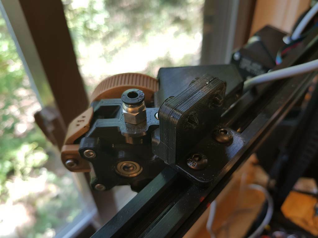 Free 3D file Voron Mobius2 Extruder 2020 Adapter Brackets - Rotates ...