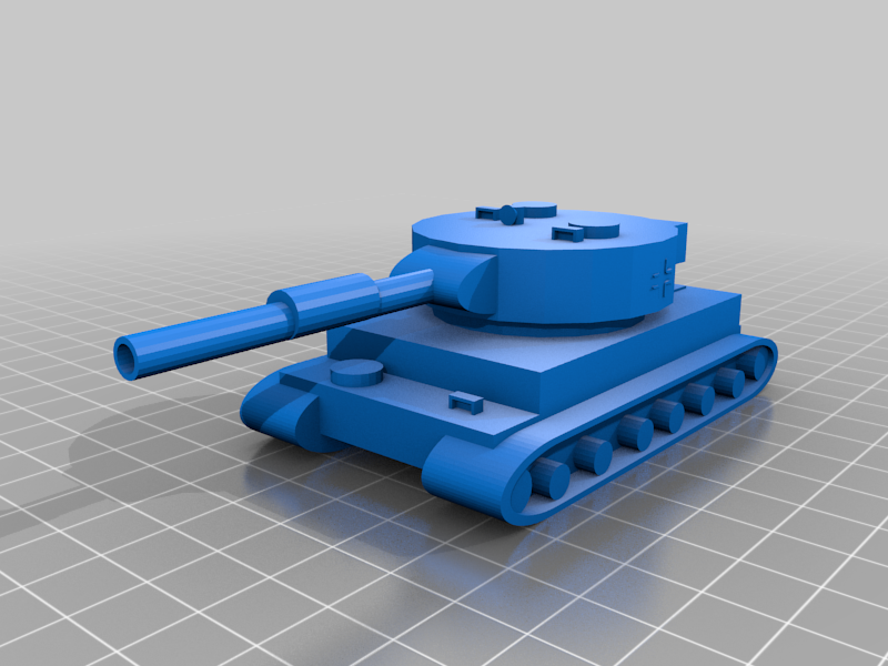 Free 3D file German tank・3D printing template to download・Cults