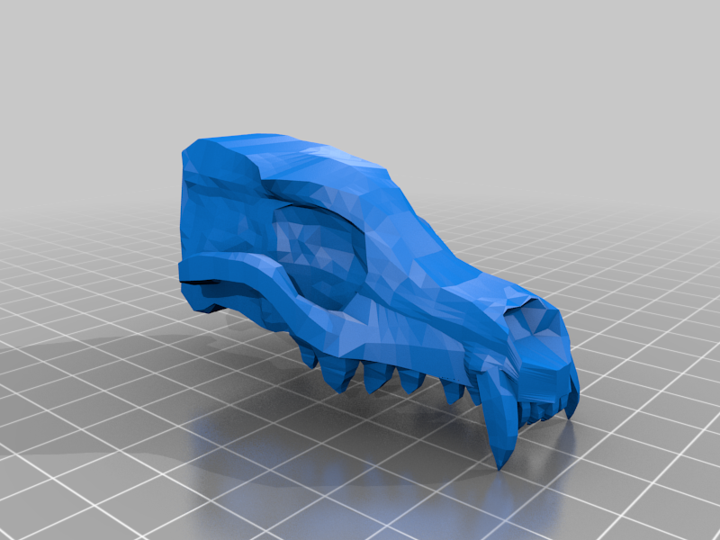 Free 3D file Wolf Skull・3D printer model to download・Cults