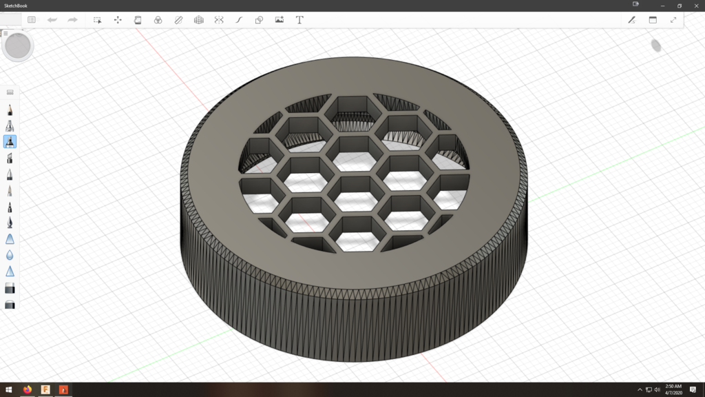 Free 3D file 3M Filter - Hexagon Filter Capsule (No Text and Extended ...
