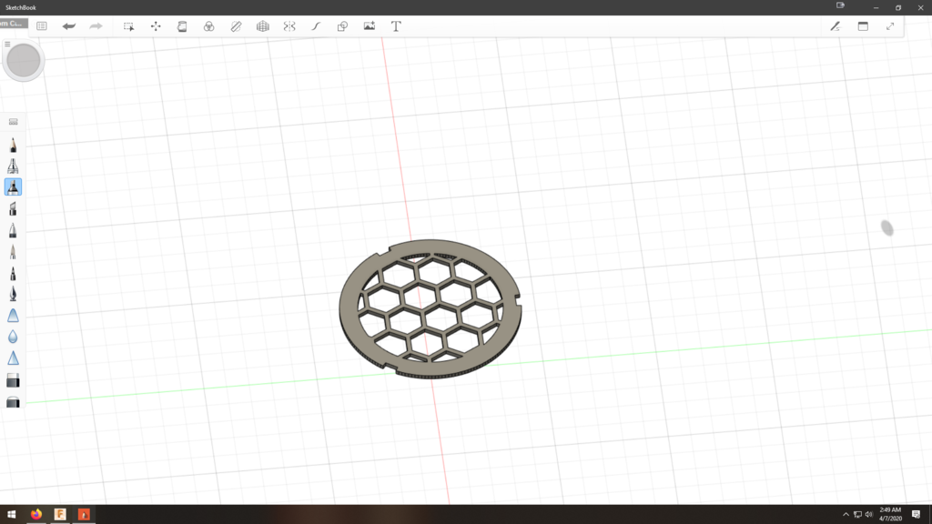 Free 3D file 3M Filter - Hexagon Filter Capsule (No Text and Extended ...