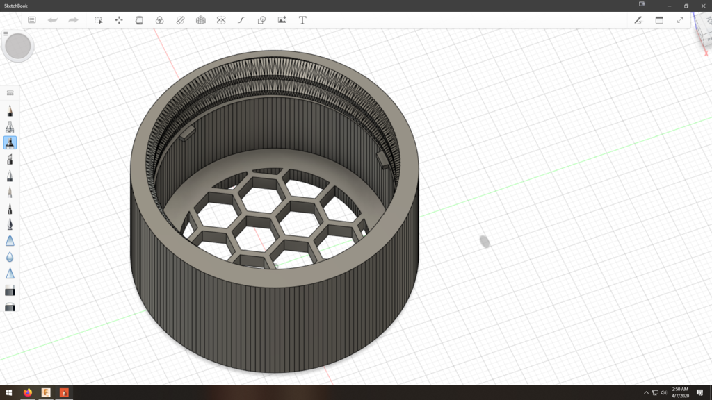 Free 3D file 3M Filter - Hexagon Filter Capsule (No Text and Extended ...