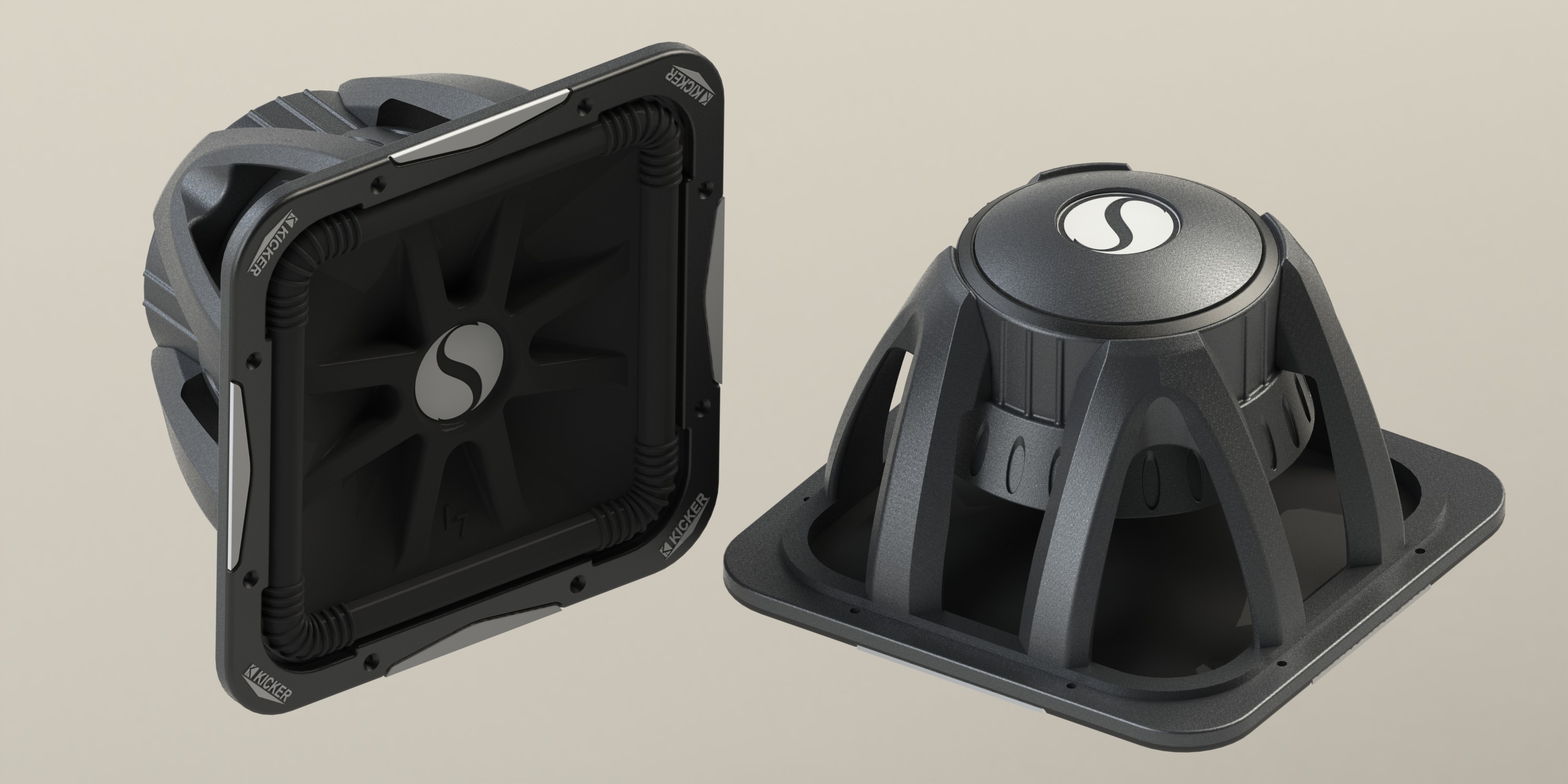 Archivo STL Subwoofer Kicker 15 L7 S15L7 🎵・Modelo para descargar y ...