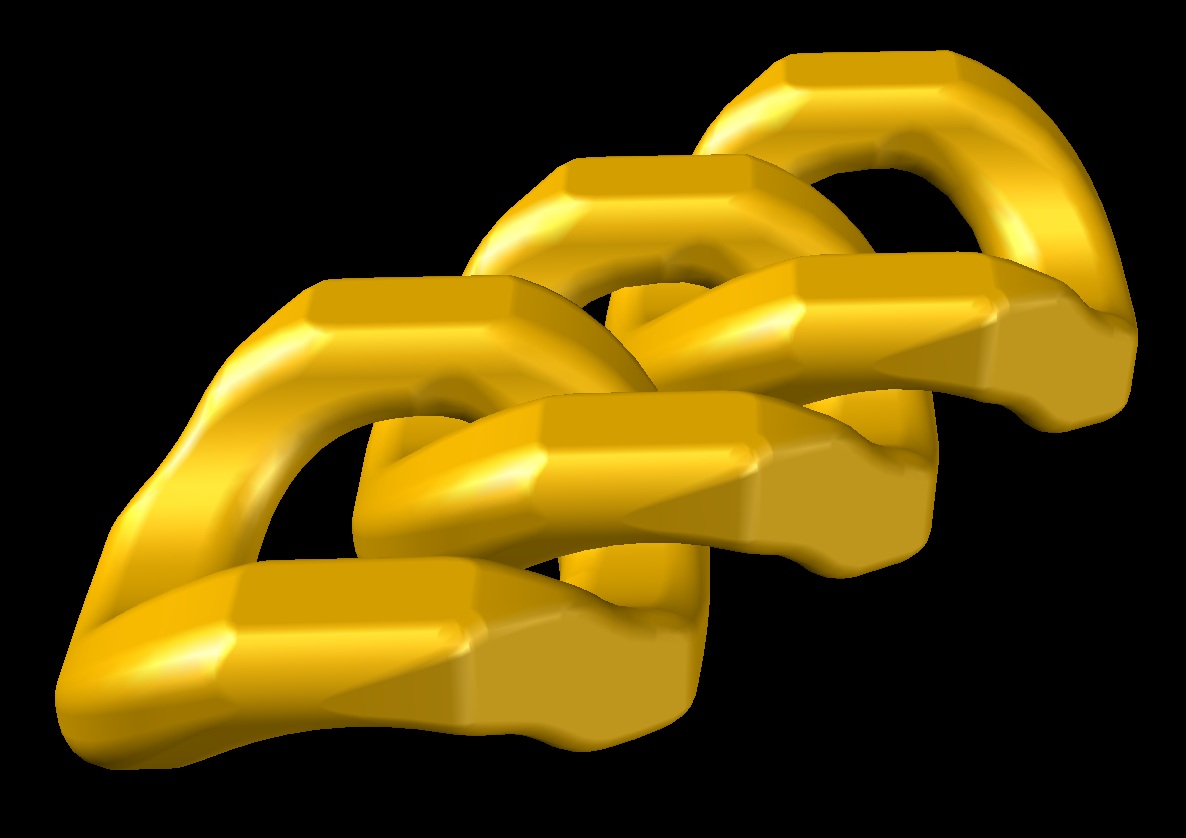Free STL file CUBAN CHAIN・3D printer design to download・Cults