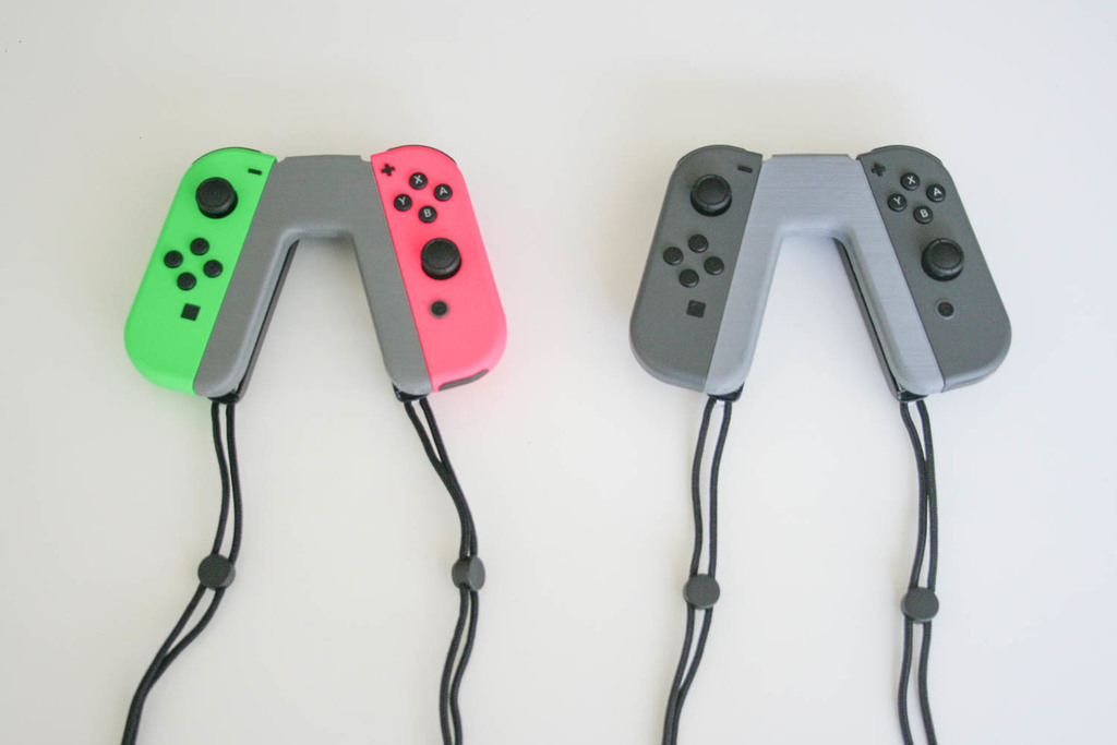 Free 3D file Nintendo Switch Joy-con Grip (store the strap)・Model to ...