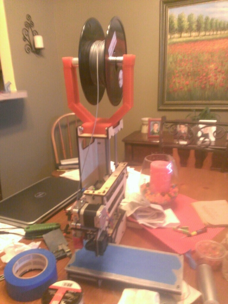 Free 3D file Printrbot Simple XL Filament Holder・3D print design to ...