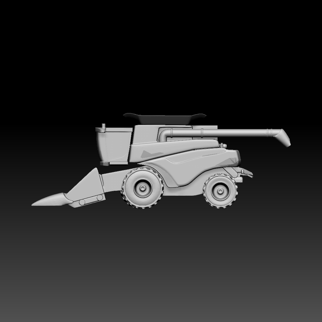 STL file Harvester Machine・3D printing model to download・Cults