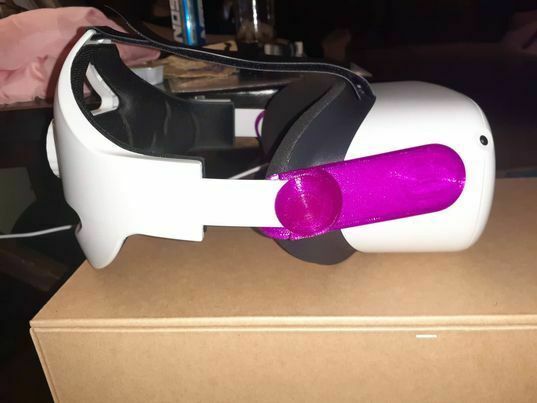 Free 3D file (FIXED!!!) Quest 2 VR head strap mounts・3D print design to ...