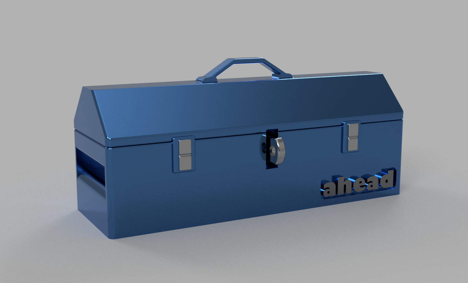 STL file Closed toolbox・3D printing idea to download・Cults