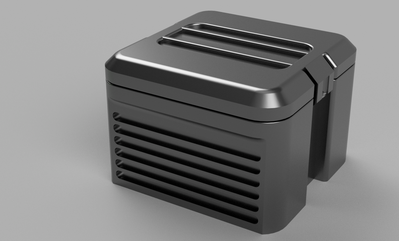 STL file Overland square storage box・Template to download and 3D print ...