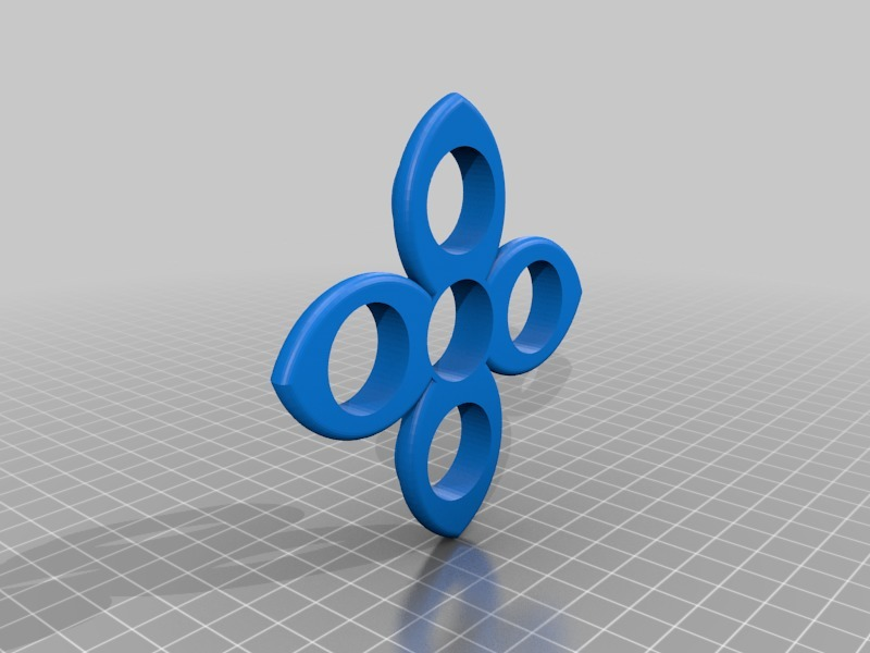 Free 3D file Inov 3D Flower Power Quad・3D print design to download・Cults