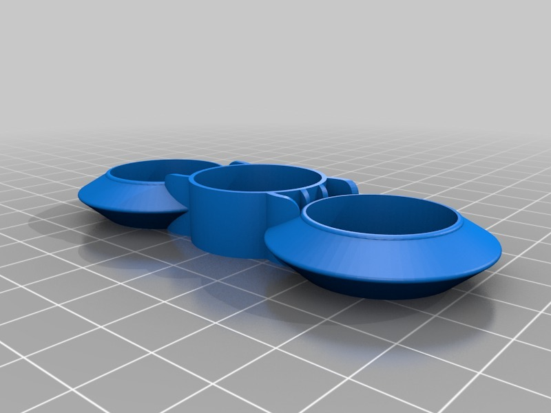 Free 3D file Fidget Spinner Dual Force・3D printer model to download・Cults