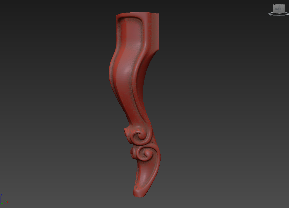 STL file Furniture Leg CNC Mold 10004・3D printable model to download・Cults