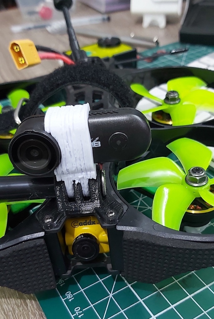 Free 3D file Runcam Thumb with Action cam mounting 🚁・3D print design to ...