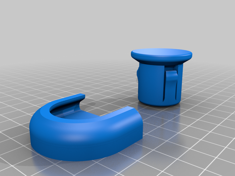 Free 3D file Airstream Caravel Cabinet Door Stopper・3D printing model ...