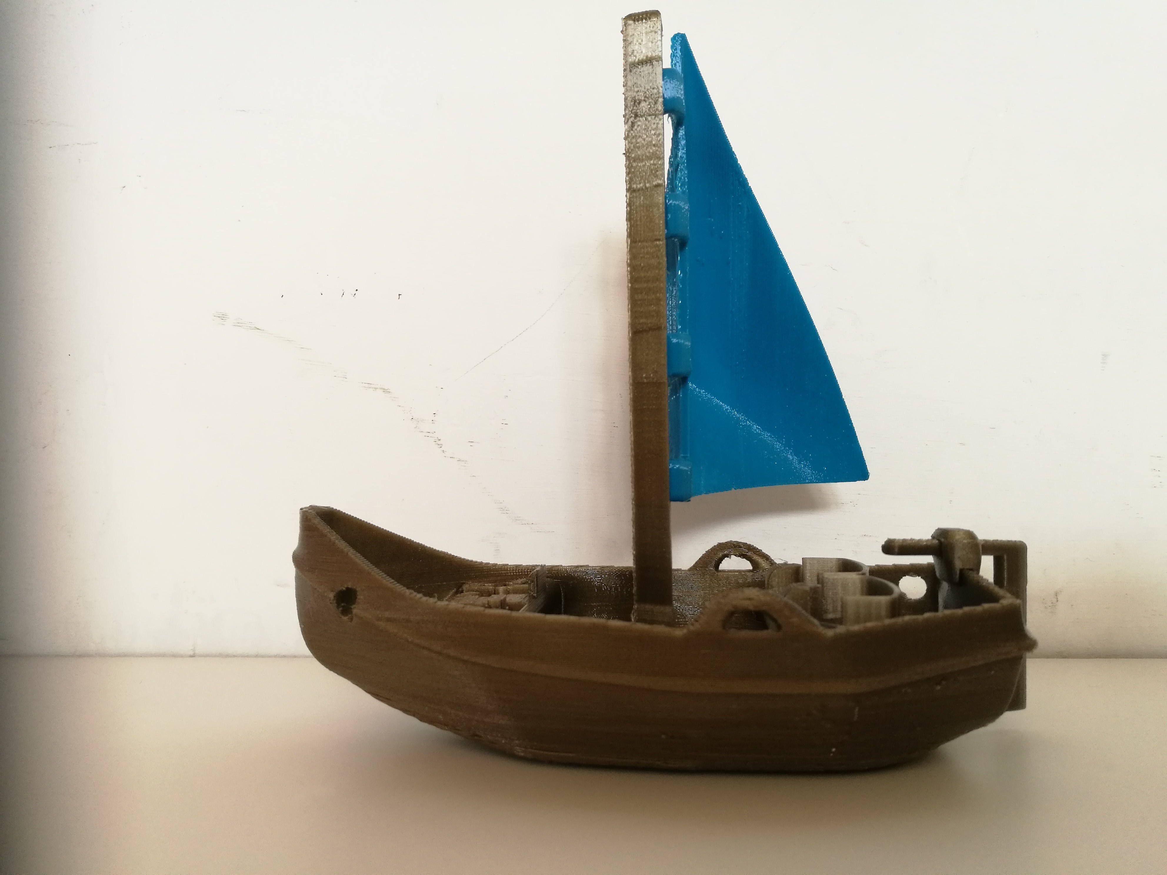Download free STL file Sailing boat with 2 benches • 3D printable model ...