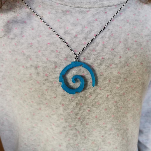 Download free STL file Friendship necklace 3 parts • Object to 3D print ...