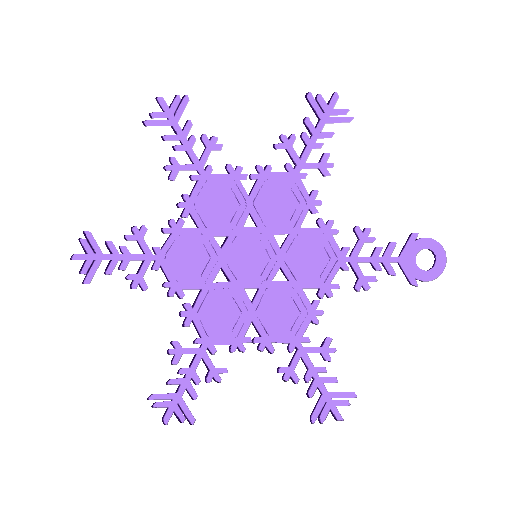 Fichier 3D gratuit Mon premier floconMy personnalisé La machine à ...