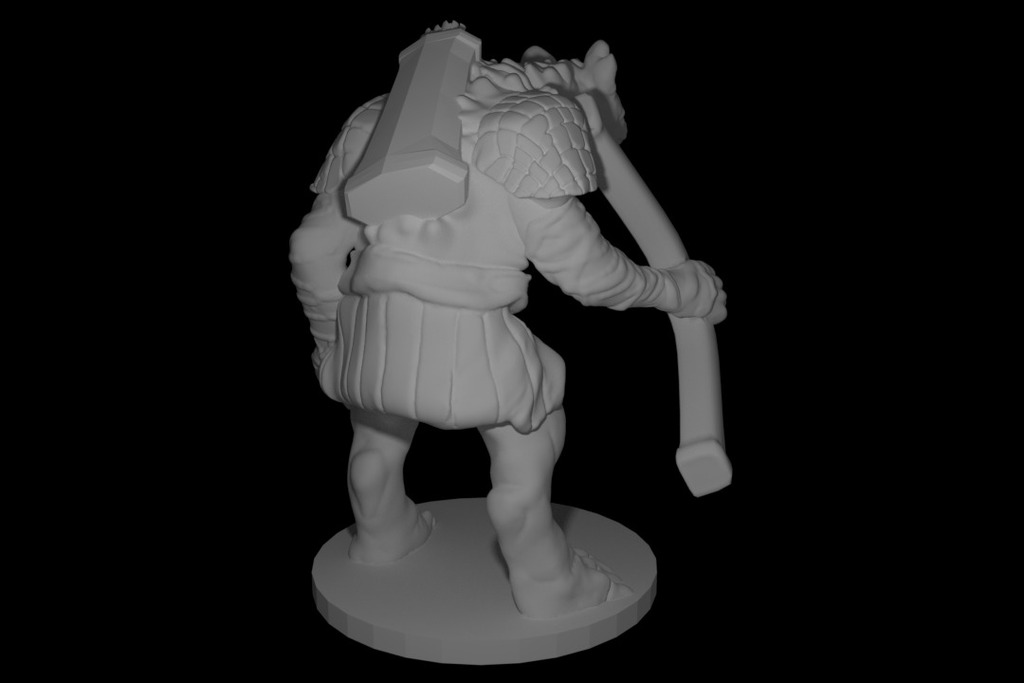 3D-Datei Gnoll mini - Speer- und Bogenschützenpackung 🔝 kostenlos・3D ...