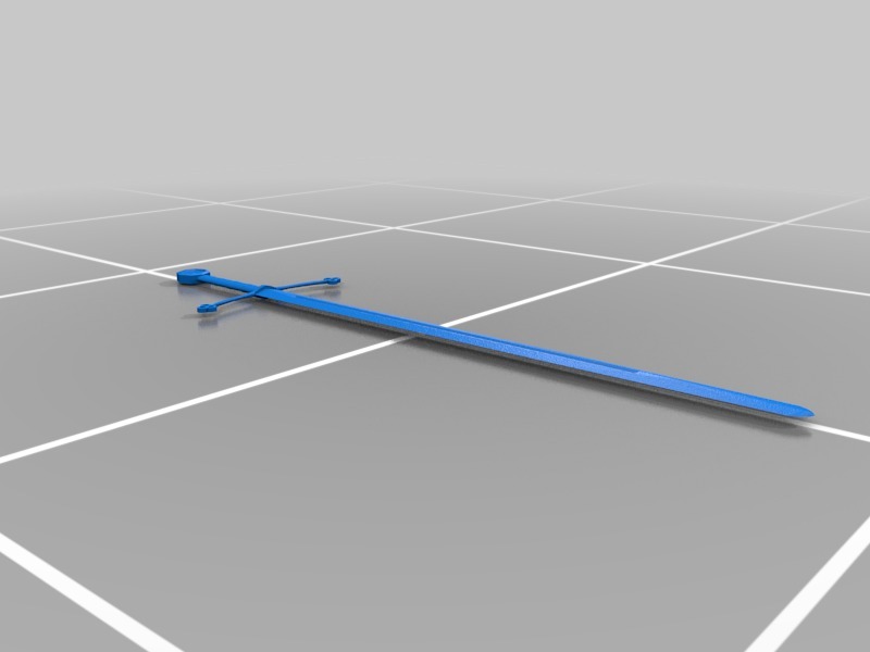 Free 3D file Claymore 🗡️・3D printer design to download・Cults