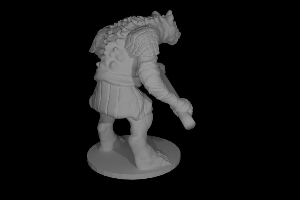 3D-Datei Gnoll mini - Speer- und Bogenschützenpackung 🔝 kostenlos・3D ...