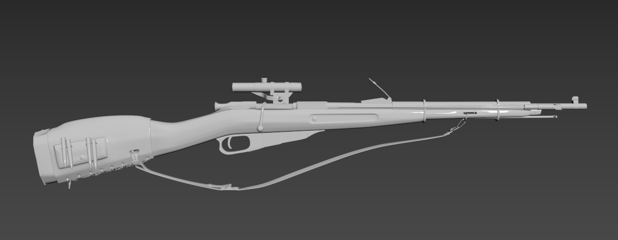 STL file Mosin Nagant 🔫・3D printer model to download・Cults