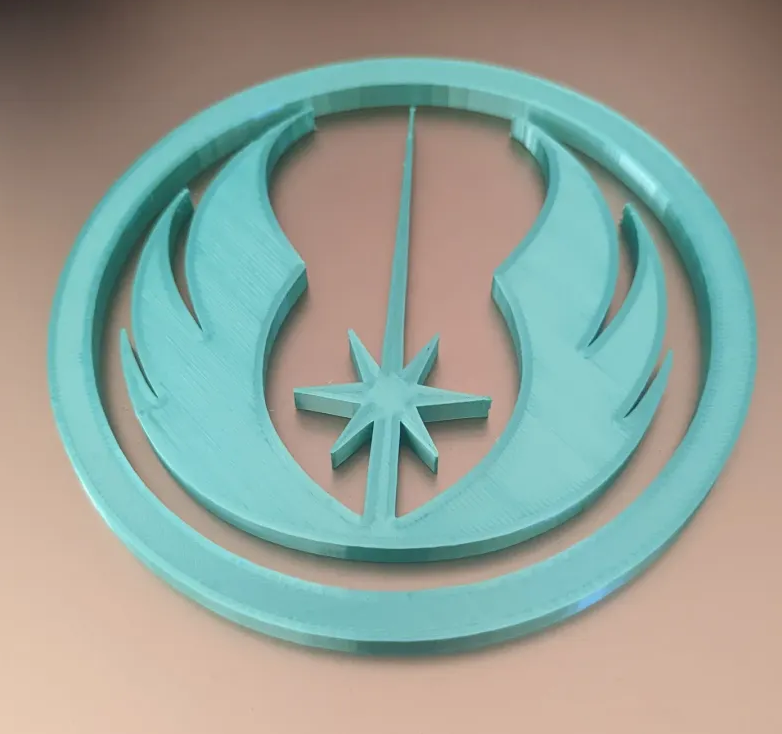 Free 3D file Jedi Emblem Shelf・3D print design to download・Cults