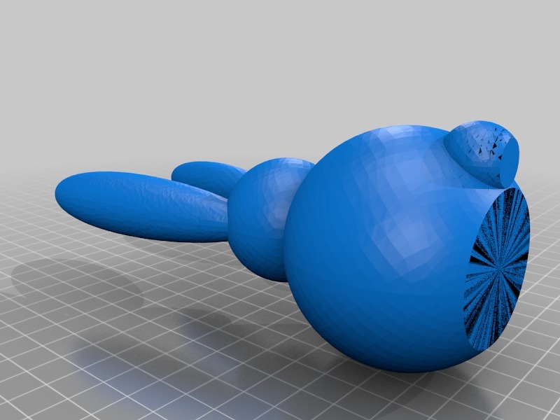 Free 3D file Simple bunny・Template to download and 3D print・Cults