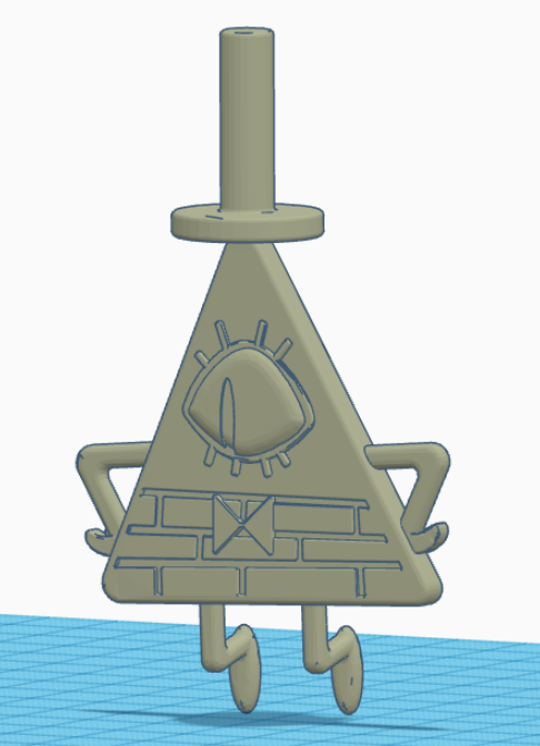 Free 3D file 3D Bill Cipher・3D printing model to download・Cults