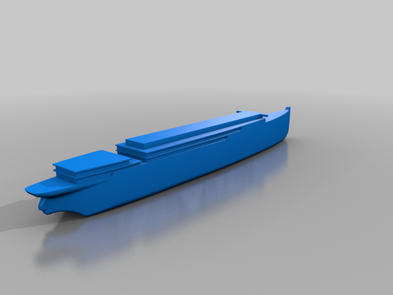 Free 3D file Simple RMS Lusitania・3D print design to download・Cults