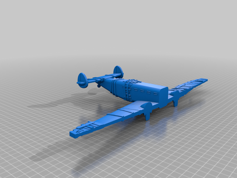 Free STL file (OUTDATED) Madagascar 2 Airplane・3D printer design to ...