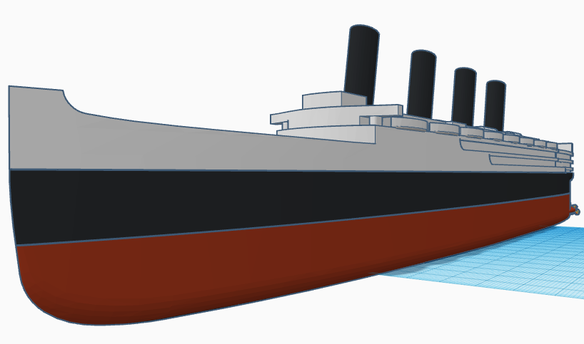 Free 3D file Simple RMS Lusitania・3D print design to download・Cults